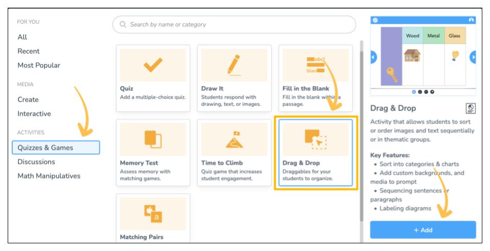 Use Drag & Drop during a Nearpod lesson – Nearpod: Student Engagement ...