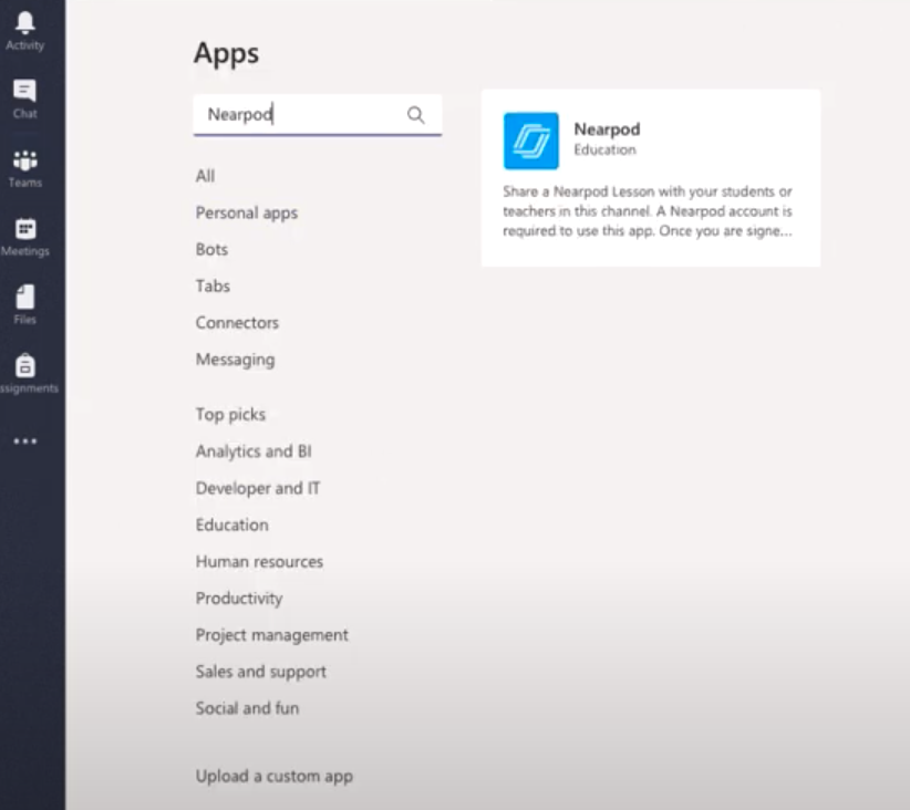 How to use Nearpod with Microsoft Teams – Nearpod: Student Engagement ...