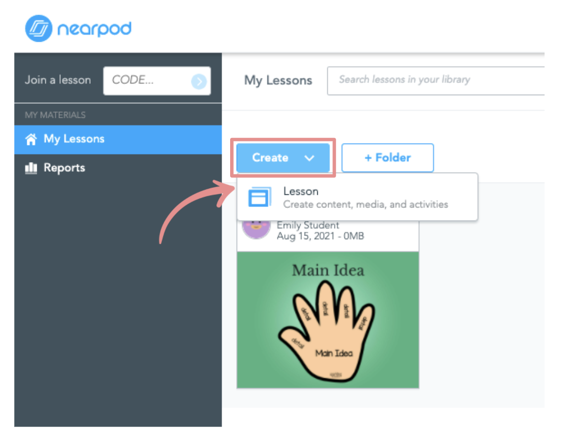 Student: How to create a Nearpod lesson – Nearpod: Student Engagement ...